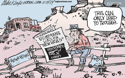 Indian Reservation Cartoons and Comics - funny pictures from CartoonStock
