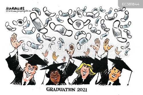 Virtual Commencement Cartoons and Comics - funny pictures from CartoonStock