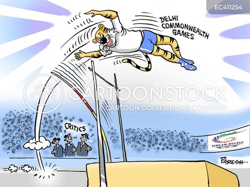 Commonwealth Sports Cartoons and Comics - funny pictures from CartoonStock