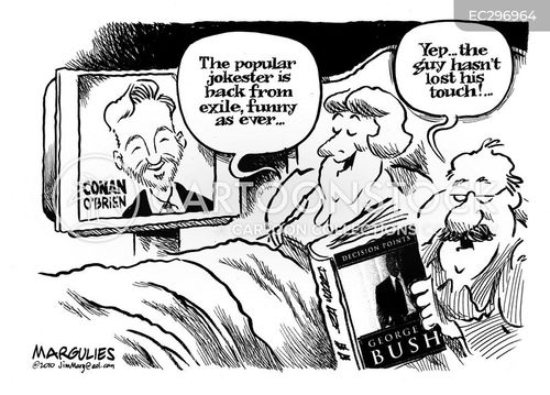 Karikatuur Van George Bush