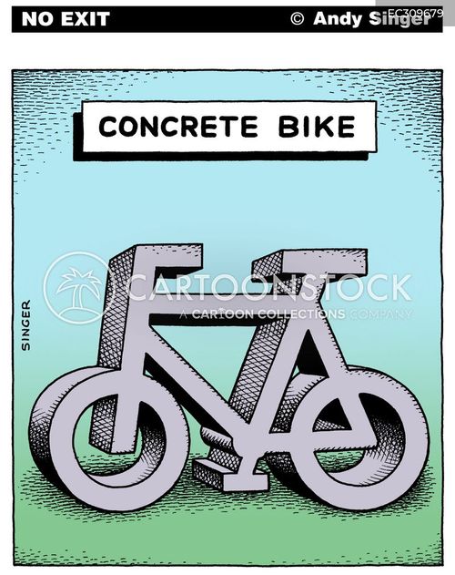 Concrete Cartoons and Comics - funny pictures from CartoonStock
