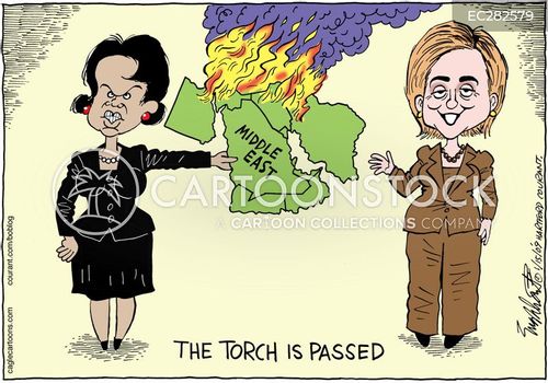 Secretary Rice Cartoons and Comics - funny pictures from CartoonStock