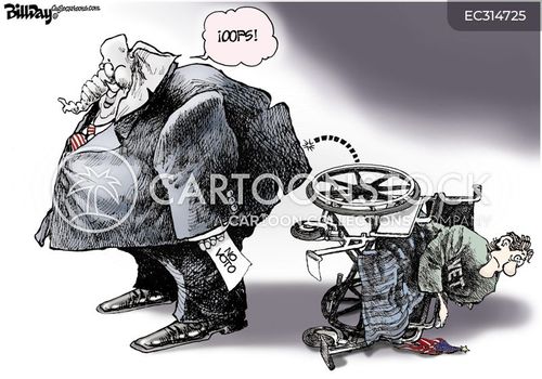 Discapacitados Cartoons and Comics - funny pictures from CartoonStock