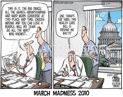 Office Rivalry Cartoons and Comics - funny pictures from CartoonStock