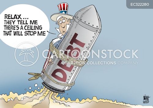 Debt Ceiling Cartoons and Comics - funny pictures from CartoonStock