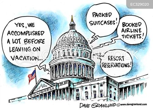 Congressional Trips Cartoons and Comics - funny pictures from CartoonStock