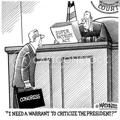 Warrant Cartoons and Comics - funny pictures from CartoonStock