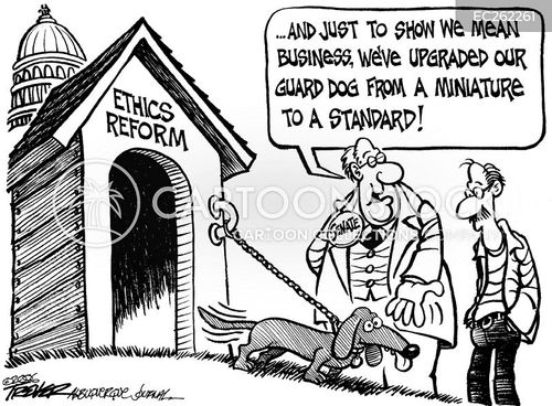 Corruption Watchdogs Cartoons and Comics - funny pictures from CartoonStock