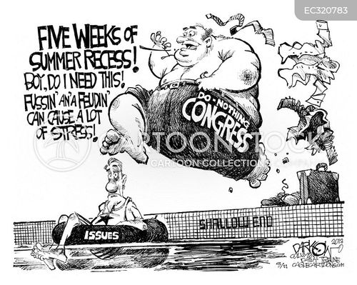 Feuding Cartoons and Comics - funny pictures from CartoonStock