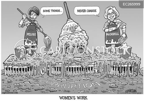 Women's Work Cartoons and Comics - funny pictures from CartoonStock