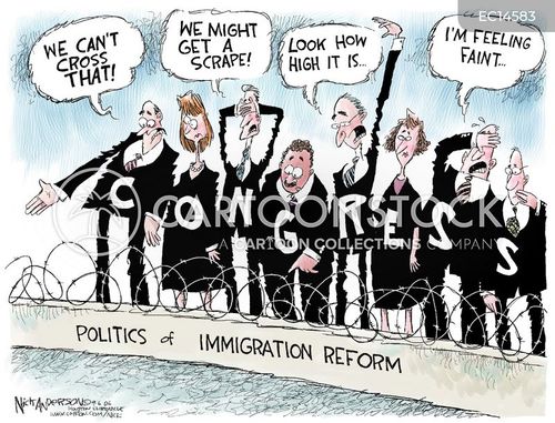 Political Obstacle Cartoons and Comics - funny pictures from CartoonStock