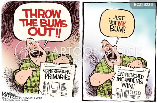 Incumbent Advantage Cartoons and Comics - funny pictures from CartoonStock