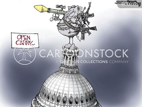 Open-carry Cartoons and Comics - funny pictures from CartoonStock
