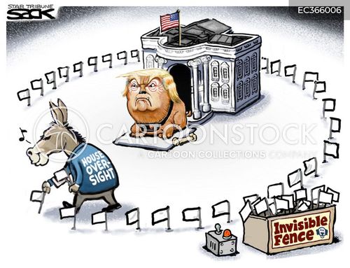 Invisible Fence Cartoons and Comics - funny pictures from CartoonStock