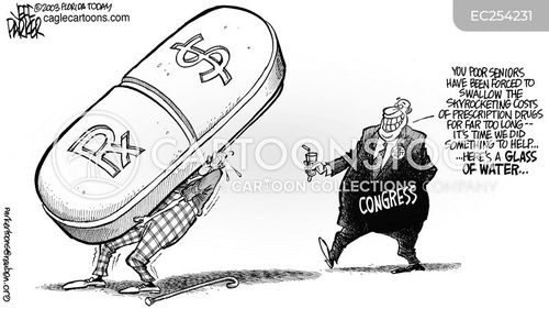 Prescription Drug Pricing Cartoons and Comics - funny pictures from ...