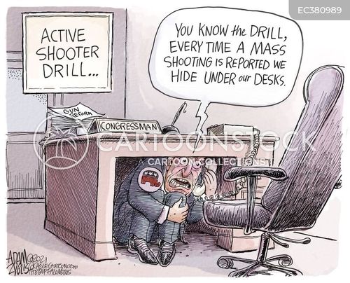 Handgun Reform Cartoons and Comics - funny pictures from CartoonStock