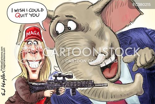 Party Divide Cartoons and Comics - funny pictures from CartoonStock