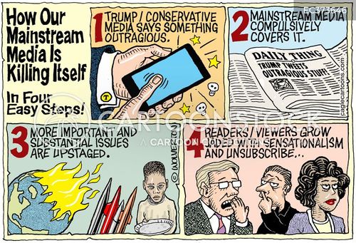 Mainstream News Cartoons and Comics - funny pictures from CartoonStock