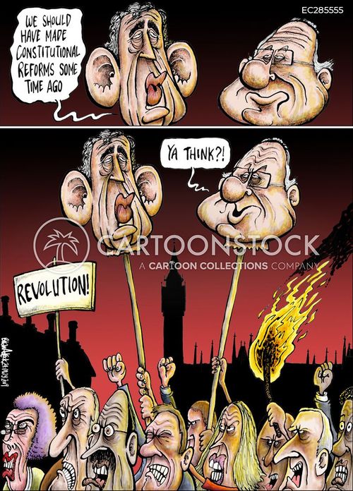 Political Evolution Cartoons and Comics - funny pictures from CartoonStock