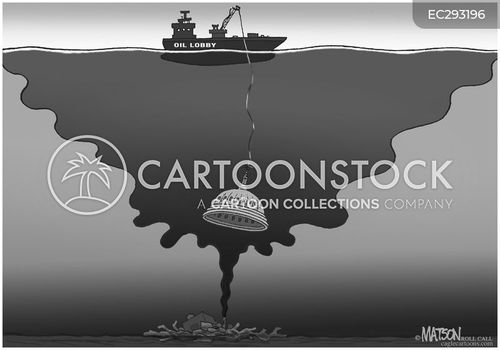 Offshore Oil Rig Cartoons and Comics - funny pictures from CartoonStock