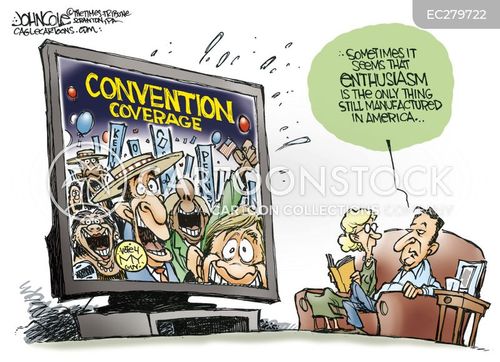 Party Convention Cartoons and Comics - funny pictures from CartoonStock