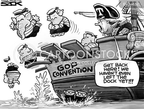Republic Convention Cartoons and Comics - funny pictures from CartoonStock