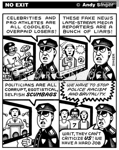 Law Officers Cartoons and Comics - funny pictures from CartoonStock