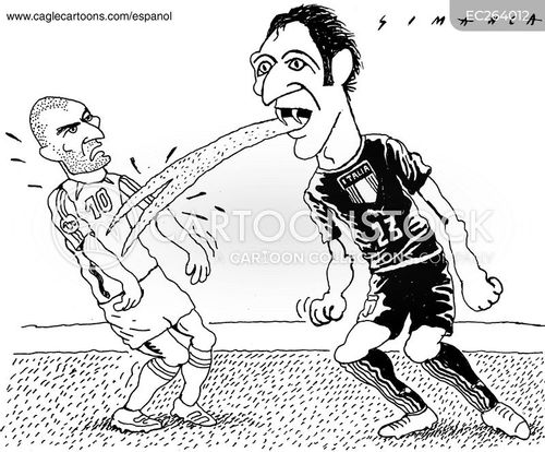 Zidane Cartoons and Comics - funny pictures from CartoonStock