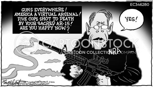 Lethal Force Cartoons and Comics - funny pictures from CartoonStock