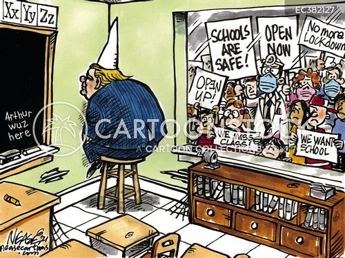 School Lockdown Cartoons and Comics - funny pictures from CartoonStock