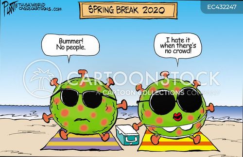 Spring Break Cartoons and Comics - funny pictures from CartoonStock