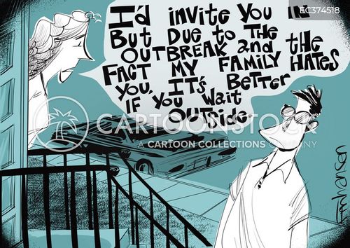 Poor Relation Cartoons and Comics - funny pictures from CartoonStock