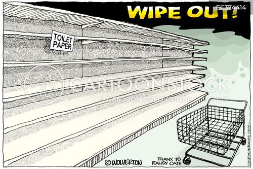 Toiletry Hoard Cartoons and Comics - funny pictures from CartoonStock