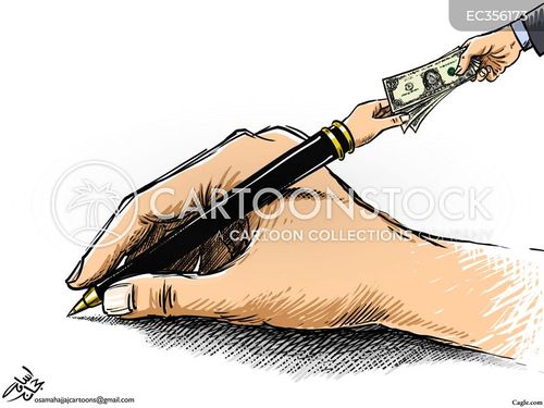 Corruption Exposed Cartoons and Comics - funny pictures from CartoonStock
