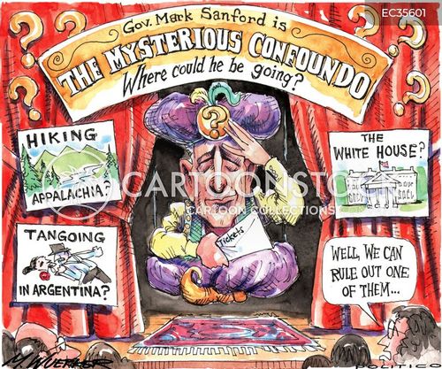 Political Minefield Cartoons and Comics - funny pictures from CartoonStock