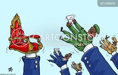 African Leadership Cartoons and Comics - funny pictures from CartoonStock