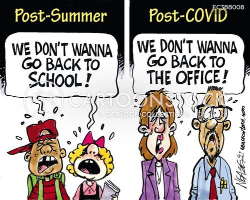 Return-to-office Cartoons and Comics - funny pictures from CartoonStock