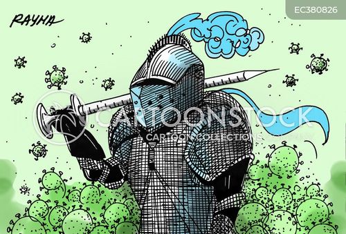Immunity Challenge Cartoons and Comics - funny pictures from CartoonStock