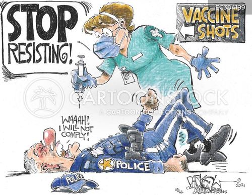 Stop Resisting Cartoons and Comics - funny pictures from CartoonStock