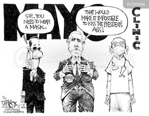 Pence Task Force Cartoons and Comics - funny pictures from CartoonStock