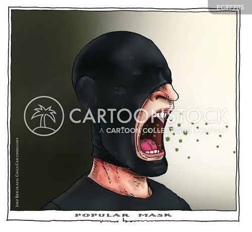Respiratory Mask Cartoons and Comics - funny pictures from CartoonStock