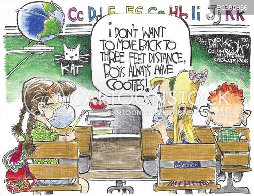 6 Foot Distance Cartoons and Comics - funny pictures from CartoonStock