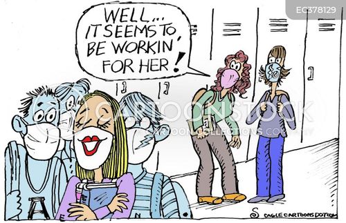 Fashion Masks Cartoons and Comics - funny pictures from CartoonStock