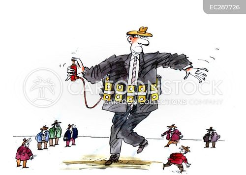 Credit Risk Cartoons and Comics - funny pictures from CartoonStock