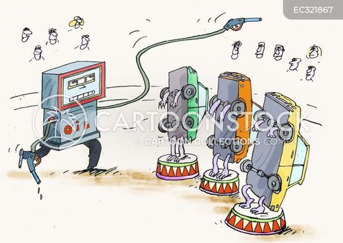 Oil Cartoons and Comics - funny pictures from CartoonStock