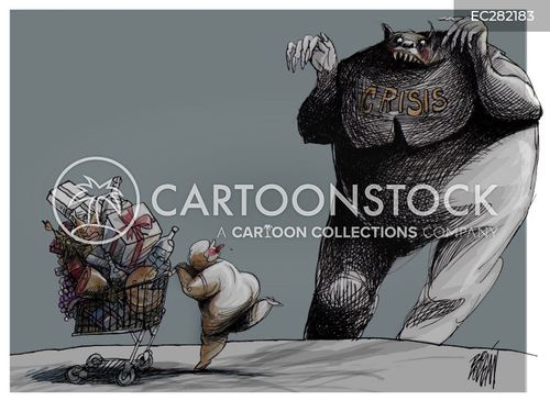 No Spend Challenge Cartoons and Comics - funny pictures from CartoonStock