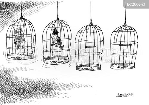 War Tribunals Cartoons and Comics - funny pictures from CartoonStock