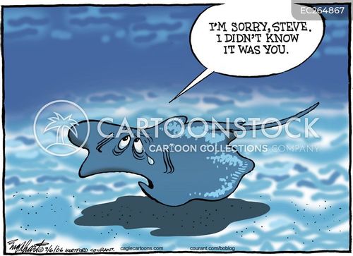 Steve Irwin Cartoons and Comics - funny pictures from CartoonStock