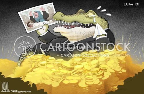 Tears Of Hypocrisy Cartoons and Comics - funny pictures from CartoonStock