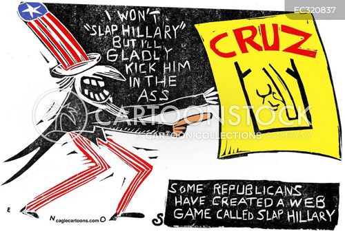 Opponent Attack Cartoons and Comics - funny pictures from CartoonStock